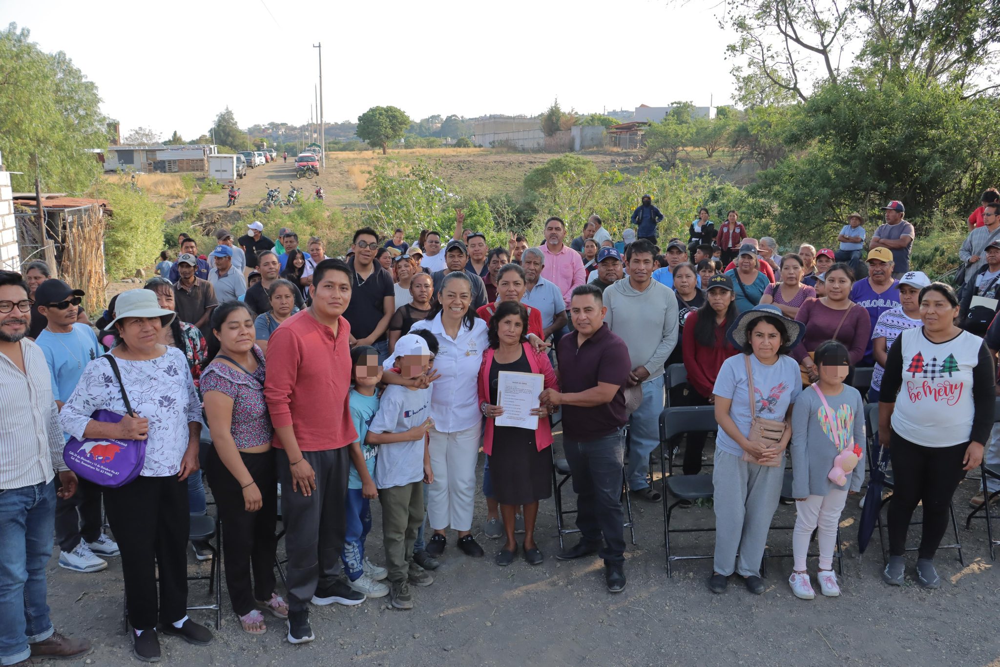 - Se ampliará la red eléctrica de la calle 2 de Mayo, de la col. Moyotzingo de la junta auxiliar ...